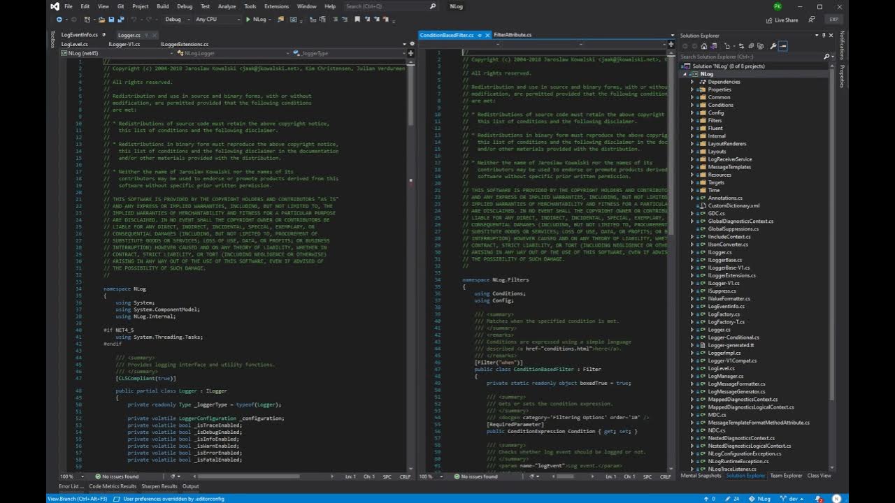 Effortless branch switching and restoring last opened files in Visual Studio - YouTube