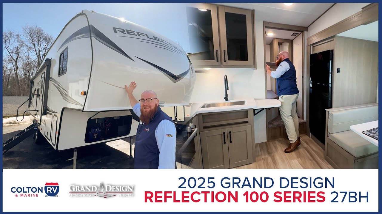 2025 Grand Design Reflection 100 Series 27BH Fifth Wheel Tour - YouTube