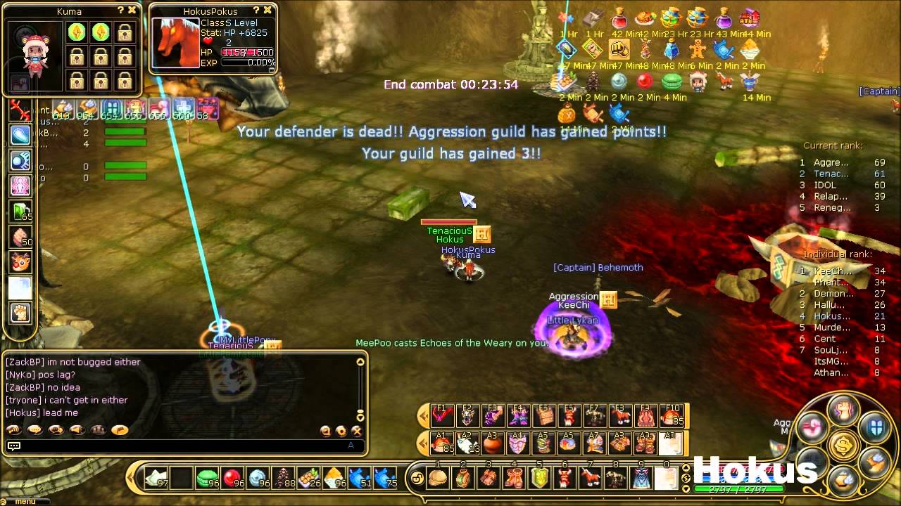 Flyff Yetti siege Hokus Mvp 8/29/2012 (POV) - YouTube