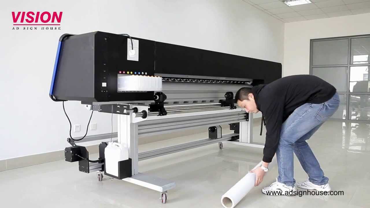 Large Format Eco Solvent Printer with EPSON DX5 Print Head - VS-180 ...
