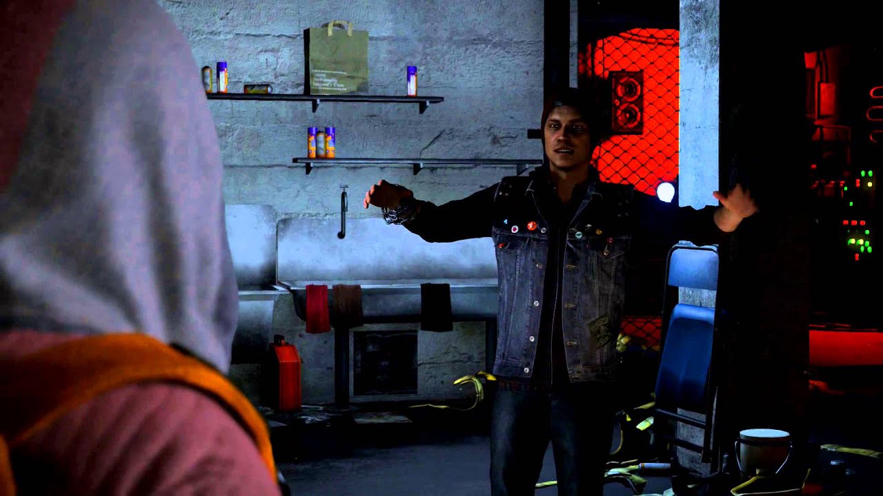 inFamous: Second Son - (Expert Mode) Delsin & Eugene Sims Kill Akura ...