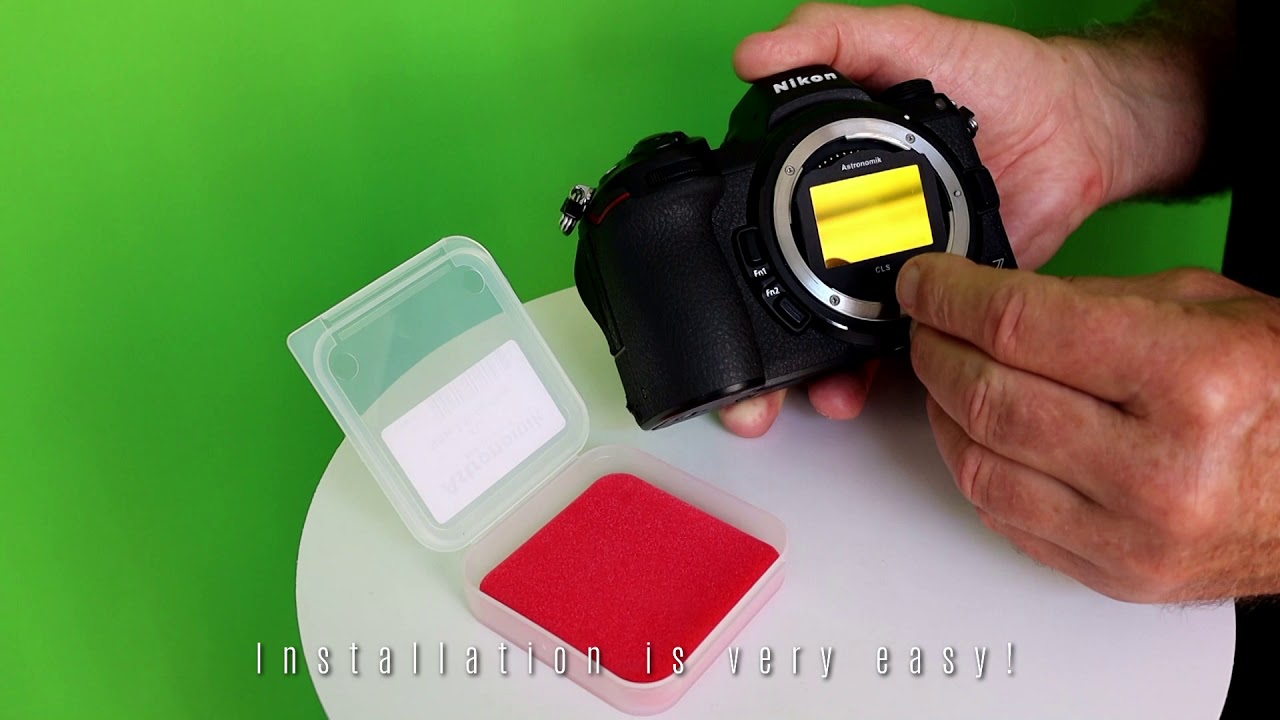 Astronomik Clip Filter für Nikon Z - YouTube
