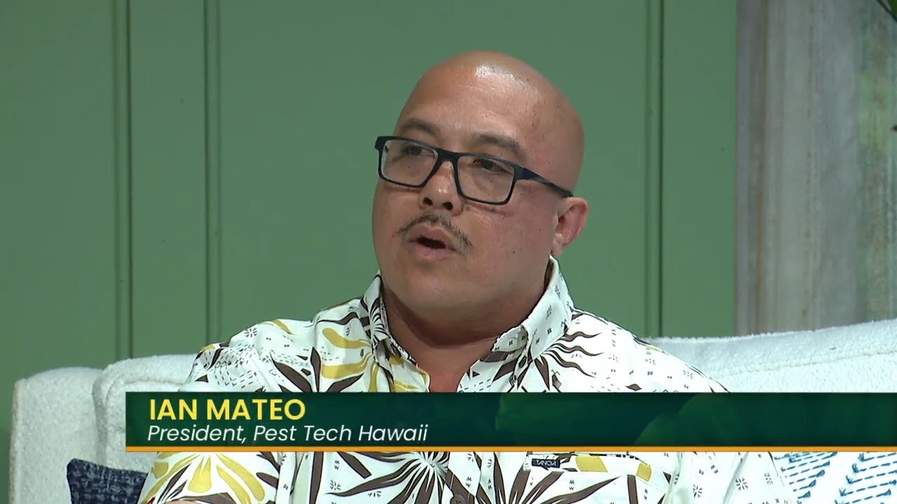 Pest Tech Hawaii: President Ian Mateo talks about Mosquitos - YouTube