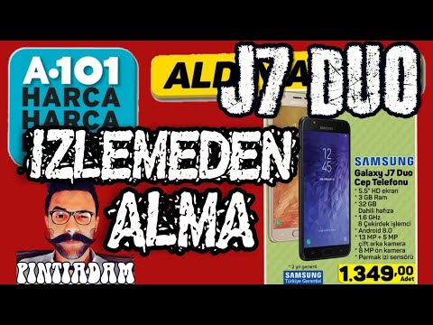 SAMSUNG GALAXY J7 DUO DETAYLI ÖN İNCELEME ~ A101 7 HAZİRAN AKTÜEL ÜRÜNLER ~