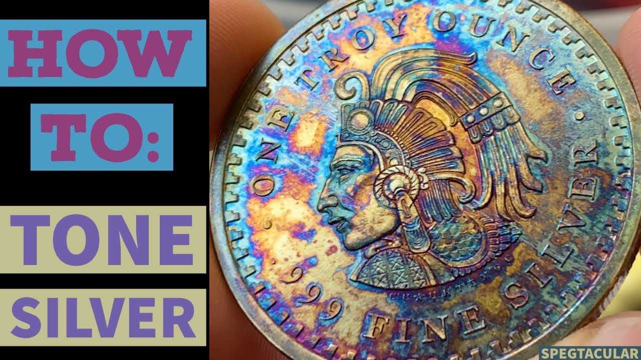 How to tone SILVER with an egg! - YouTube