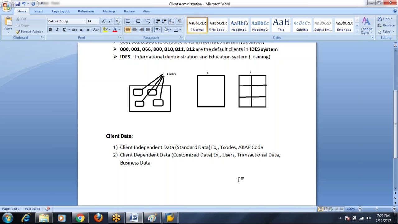 Day 2 - SAP Client Administration - YouTube