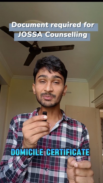 Document required forPhysical reporting IIT nit #jossa#iitjee #shorts - YouTube