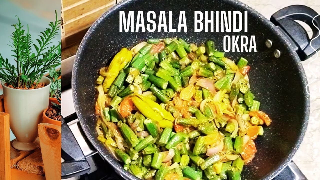 Masala Bhindi Recipe- Restaurant Style Okra (Bhindi) Recipe-Pakistani ...
