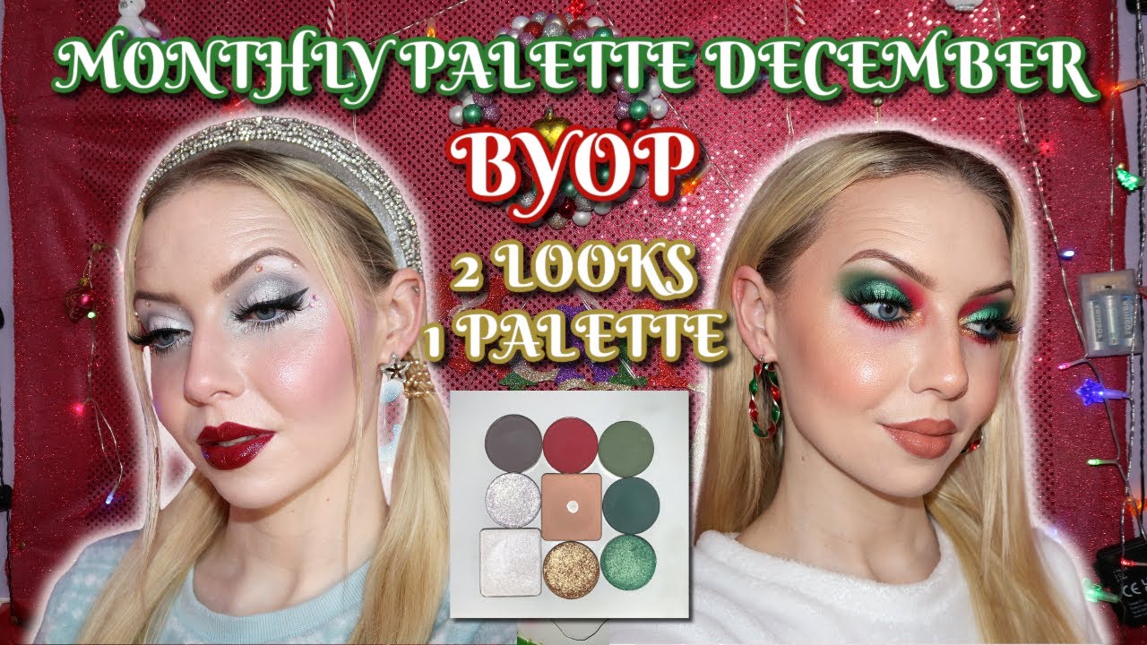 BUILD A PALETTE WITH ME | DECEMBER PALETTE | IT'S CHRISTMAS!! - YouTube