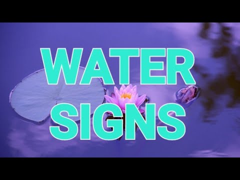 WATER SIGNS..... - YouTube