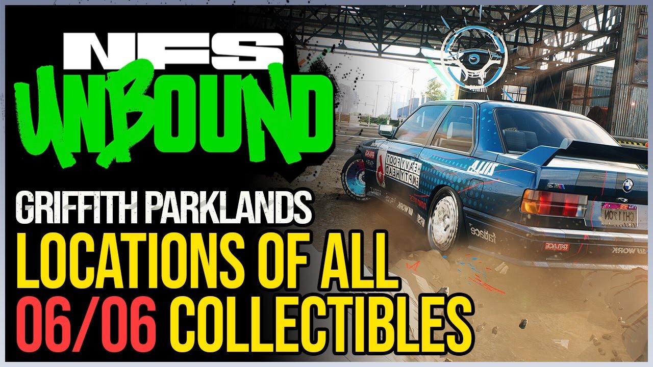 All Griffith Parklands Collectibles NFS Unbound - YouTube
