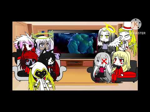 Hazbin Hotel react to Godzilla Vs Hulk￼