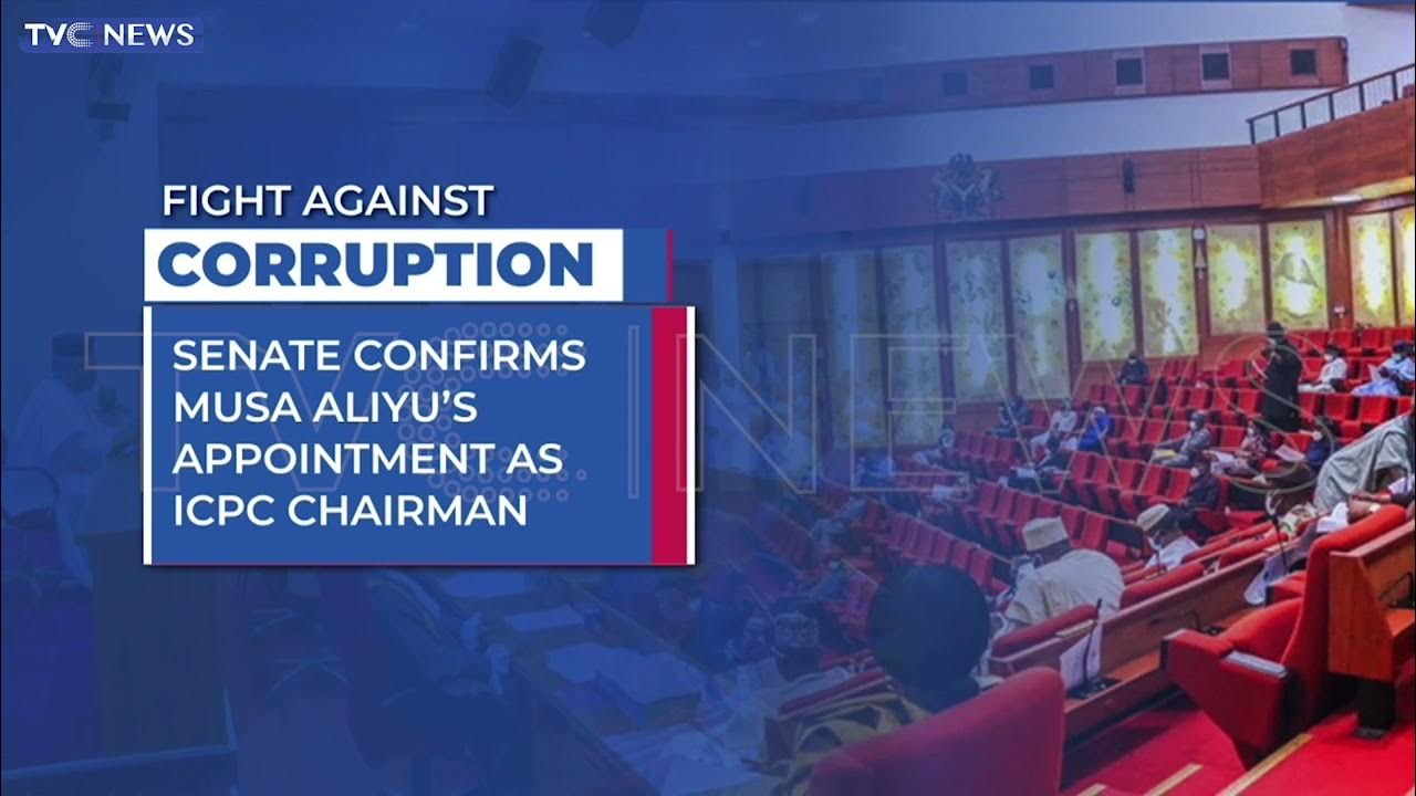 Senate Confirms Musa Aliyu's Appointment As ICPC Chairman - YouTube