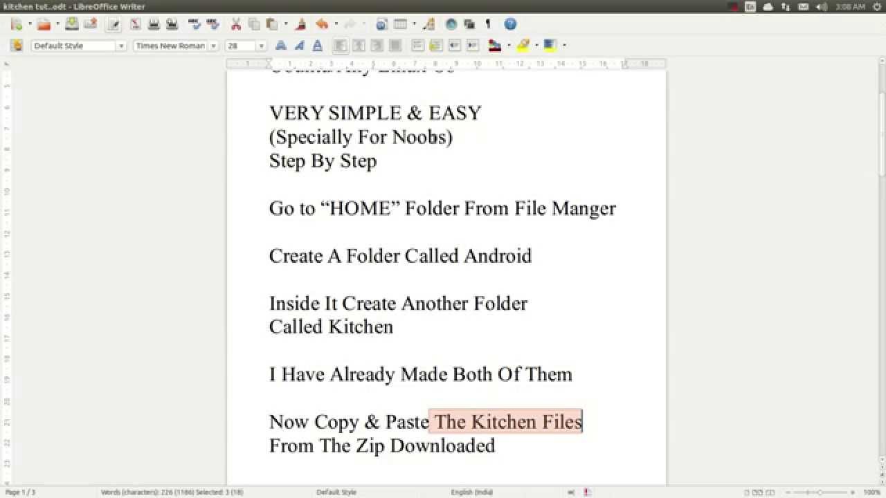 How To Setup Android Kitchen In Linux OS/Any Linux - YouTube