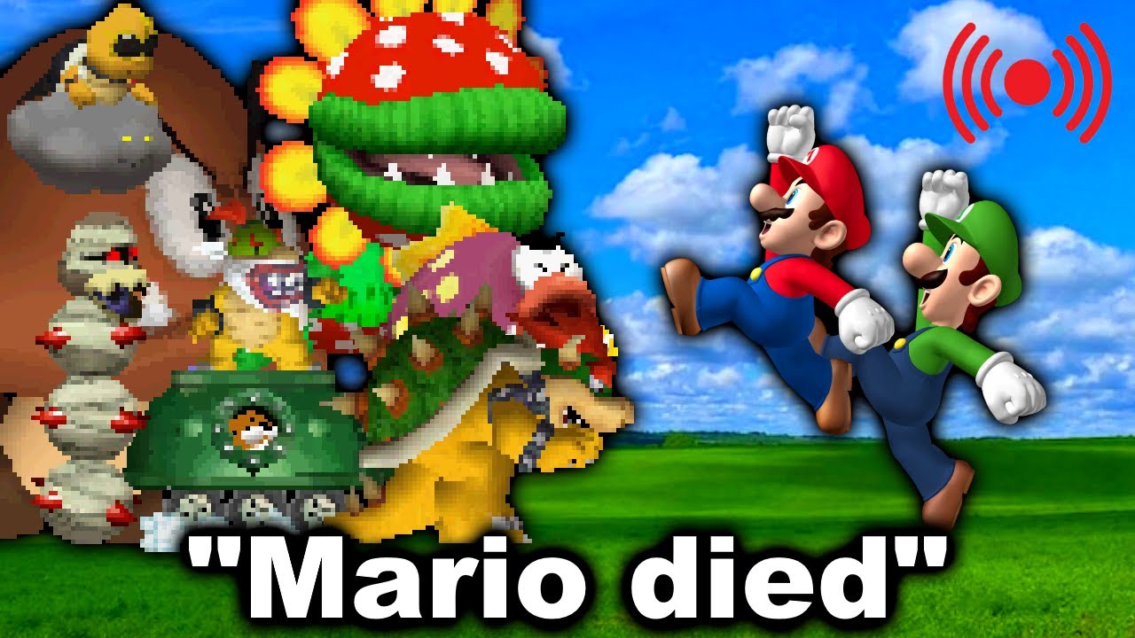 Retelling New Super Mario Bros.'s Story using AI - YouTube