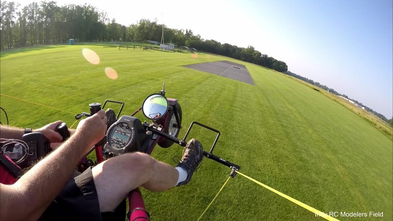 Powered Parachute Fight - RC Airfield Touch and Go Landings - 7-8-19 ...