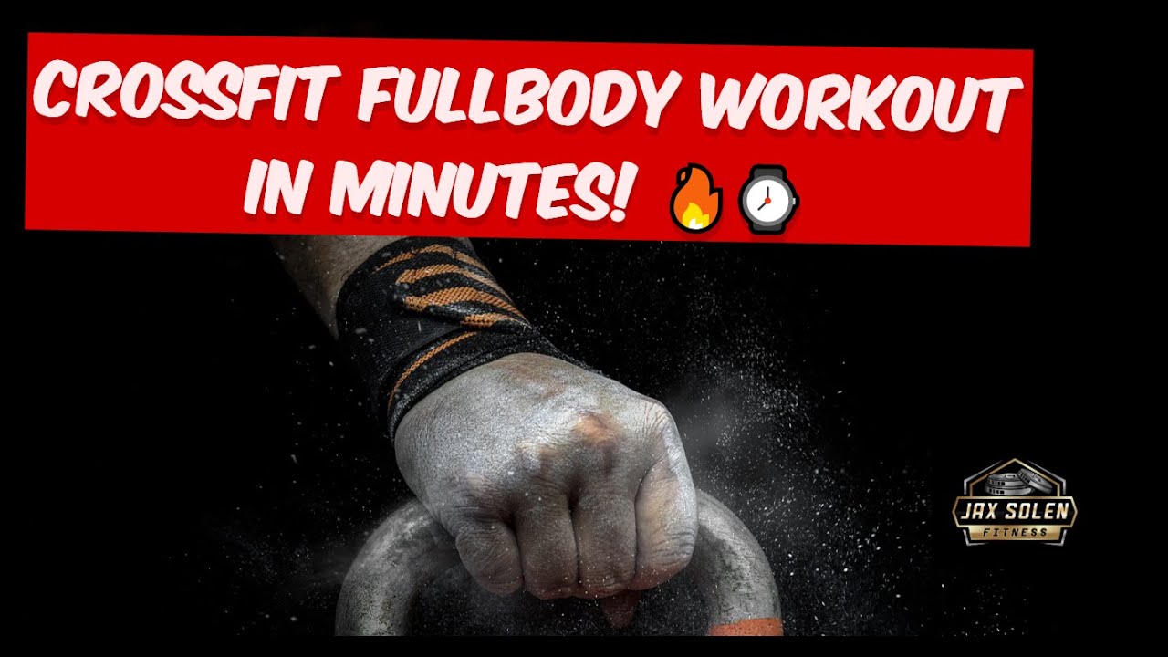 CROSSFIT for BEGINNERS 🏋️‍♂️ Quick & INTENSE FULL-BODY WORKOUT - Jax ...