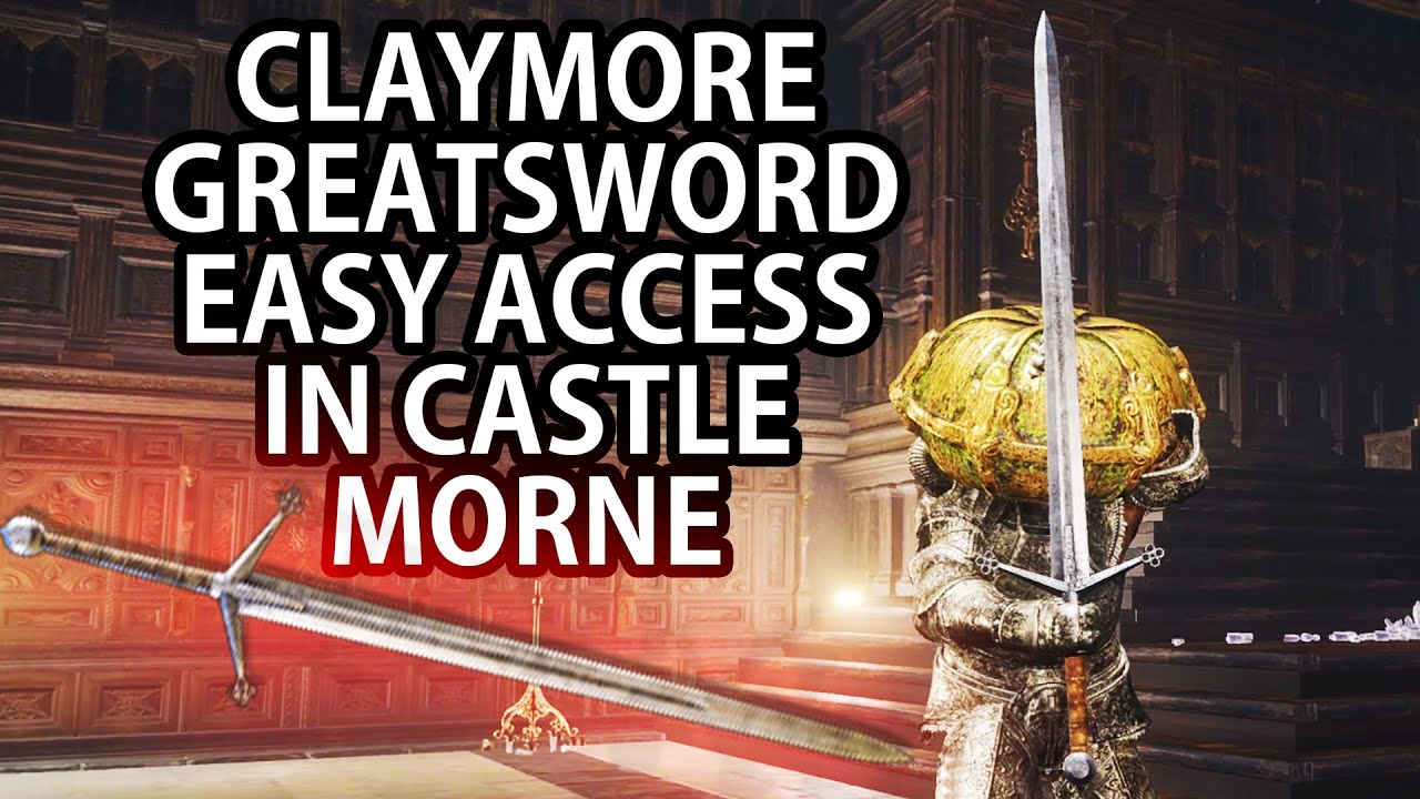 ELDEN RING - FREE CLAYMORE GREATSWORD WITH LION'S CLAW LOCATION IN ...