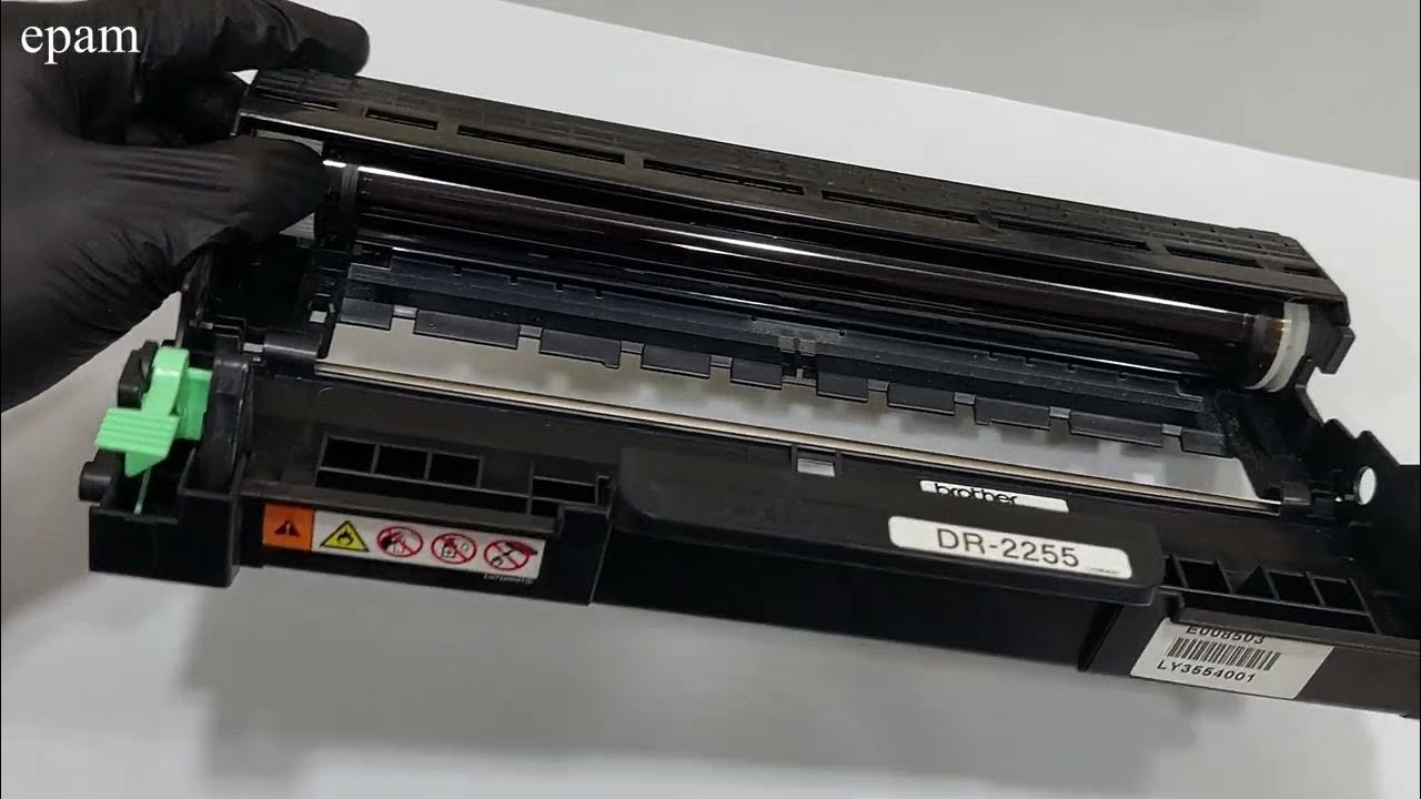 Brother MFC-7860DW | Dirty Printing | Cleaning of Drum - YouTube