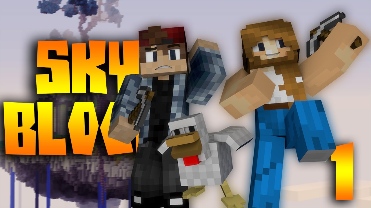 IT BEGINS - SKYBLOCK (EPISODE 1) W/ KAYKRAE - YouTube