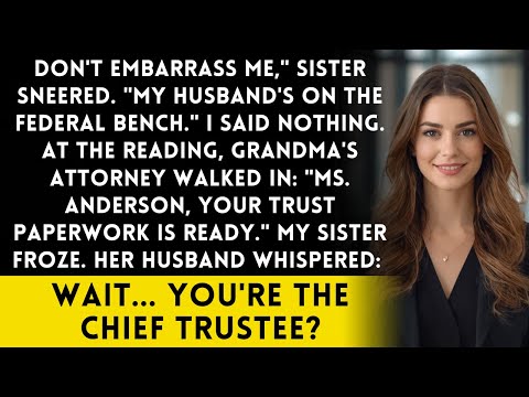 Sister Said 'Skip The Will Reading - My Husband's A Judge' - Until Grandma's Attorney Walked In