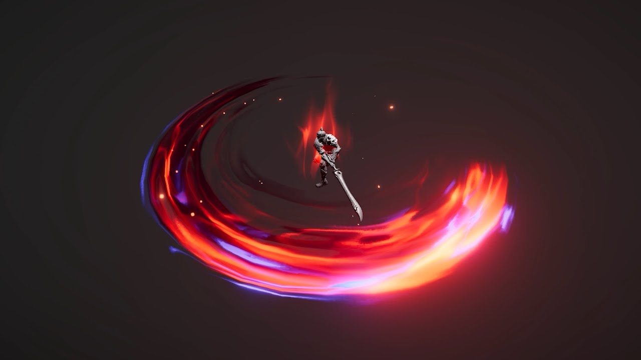 Unity Realtime VFX | 유니티 이펙트 | Fire Slash - YouTube