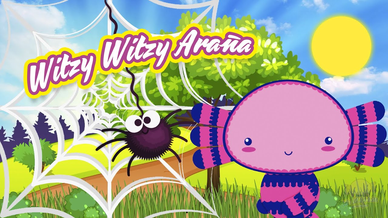 Witzy Witzy Araña - Canciones Infantiles - Xito El Ajolotito - [Itsy ...