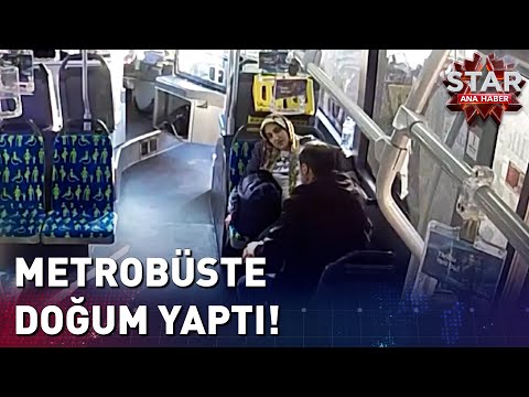 Taksi Bulamayınca Metrobüste Doğum Yaptı