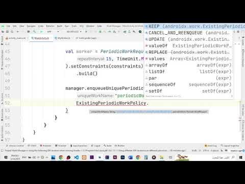 Android Development - WorkManager | Part 2 - YouTube