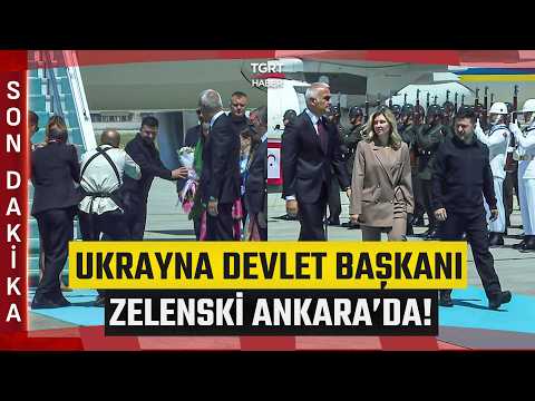 #SONDAKİKA | Ukrayna Devlet Başkanı Zelenski NATO Zirvesi için Ankara’da! -TGRT Haber