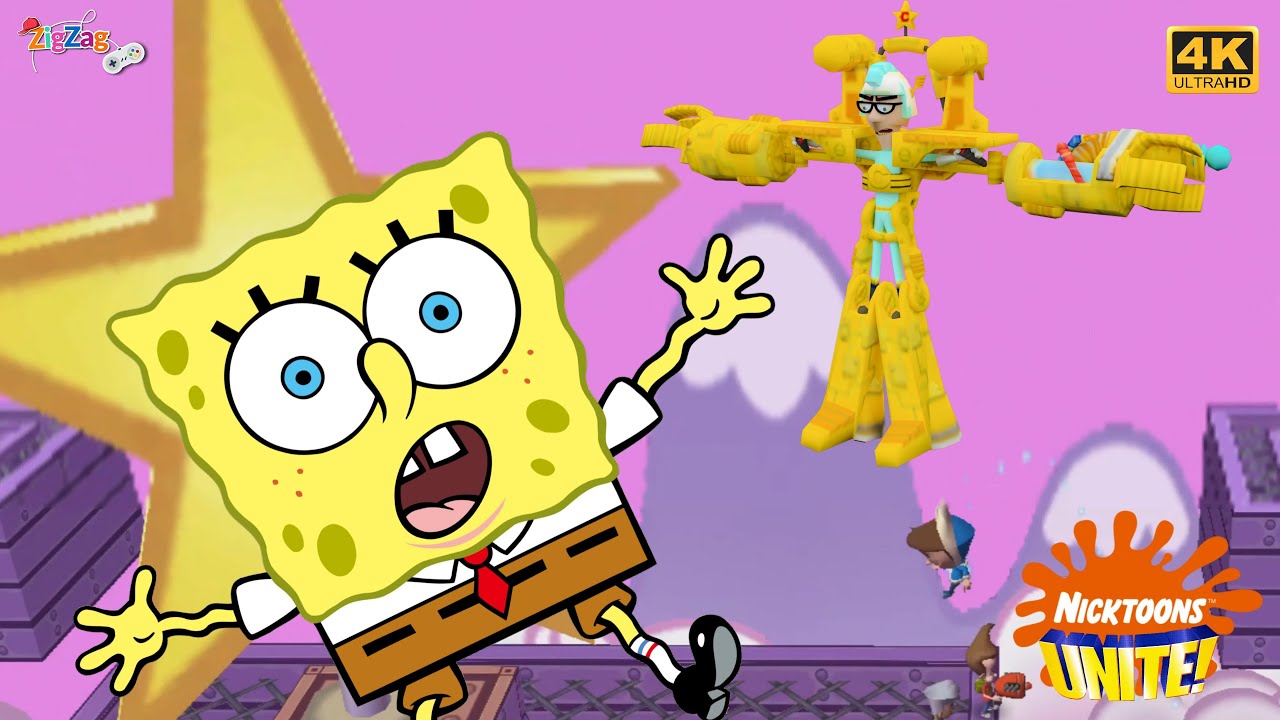 SpongeBob Nicktoons Unite! #11 | The Big Wand | Português 4K ...