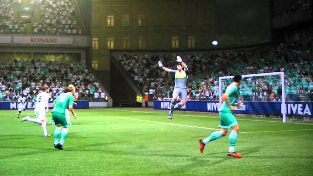 PES 2013 - MLO Full Manual - Angled Lob Shot - YouTube
