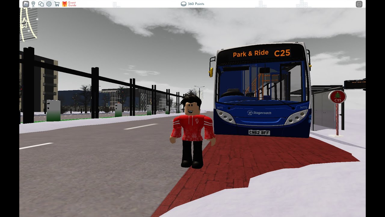 Roblox Canterbury & District Bus Simulator V4.1 Driving A Voith ADL ...