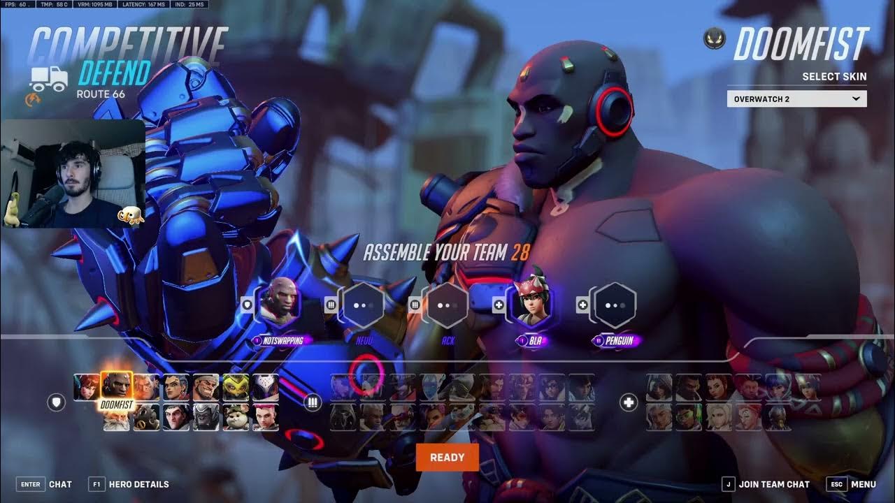 COLOURHEX - POTG - DOOMFIST GAMEPLAY - OVERWATCH 2 SEASON 14 - YouTube