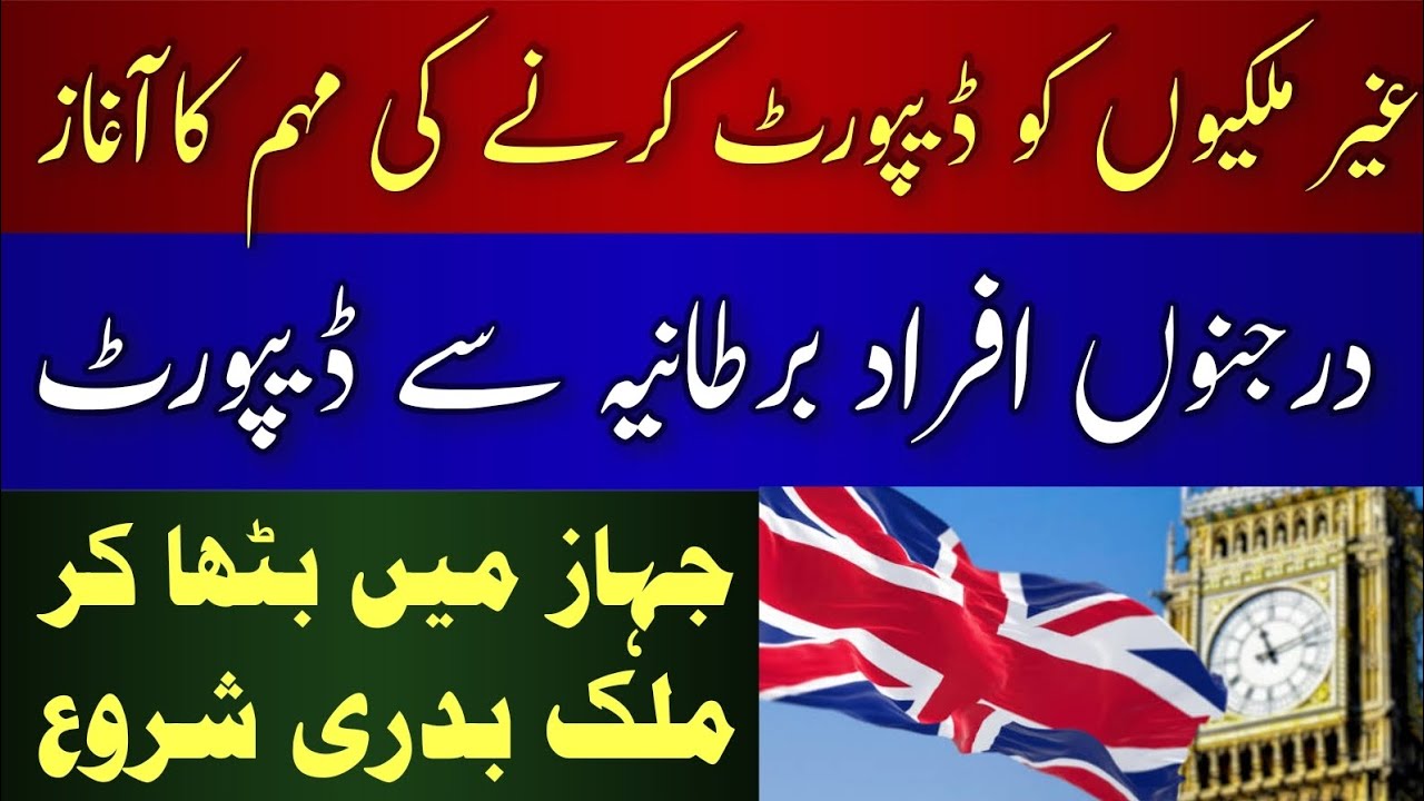 Mass Deportation Begins | Bad News for Migrants in UK | Dozens Deported ...