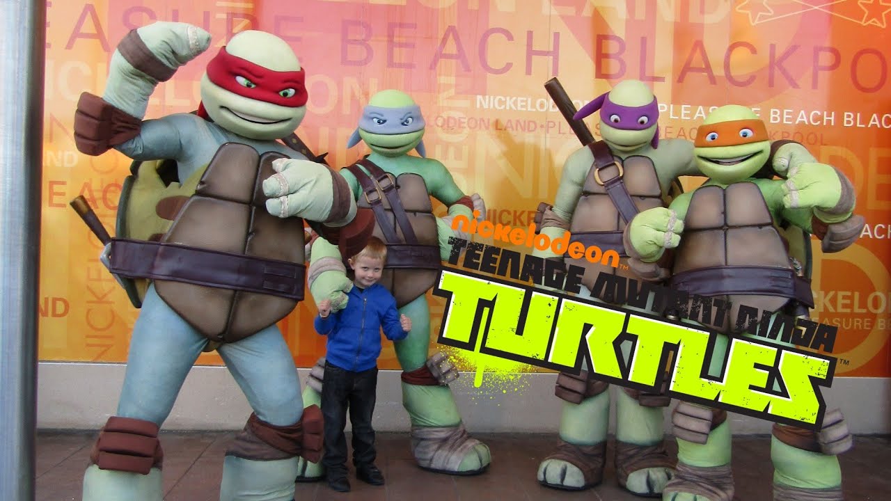 Teenage Mutant Ninja Turtles - Blackpool Pleasure Beach 2016 - YouTube