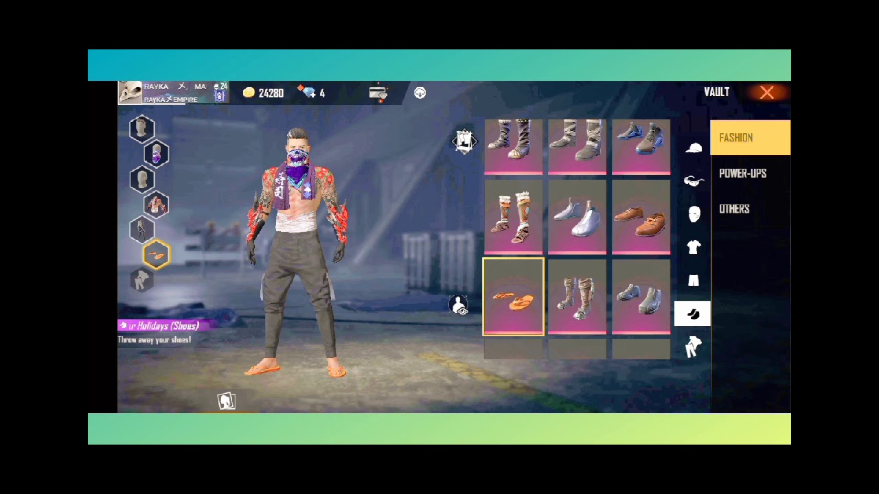 #5 PRO PLAYER DRESS COMBINATION // USING SISHIMI SLASHER BUNDLE //FREE ...