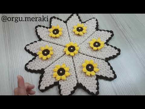 Ayçiçeği lif modeli  #çeyizliklifler #lifmodelleri #yuvarlaklif