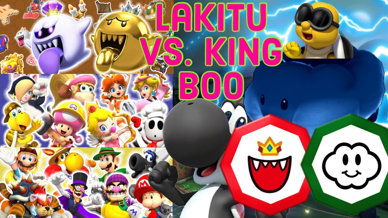 ⭐️ (Lakithunder???) Lakitu Vs. King Boo Concept Tour ft. @hexolzgaming ...