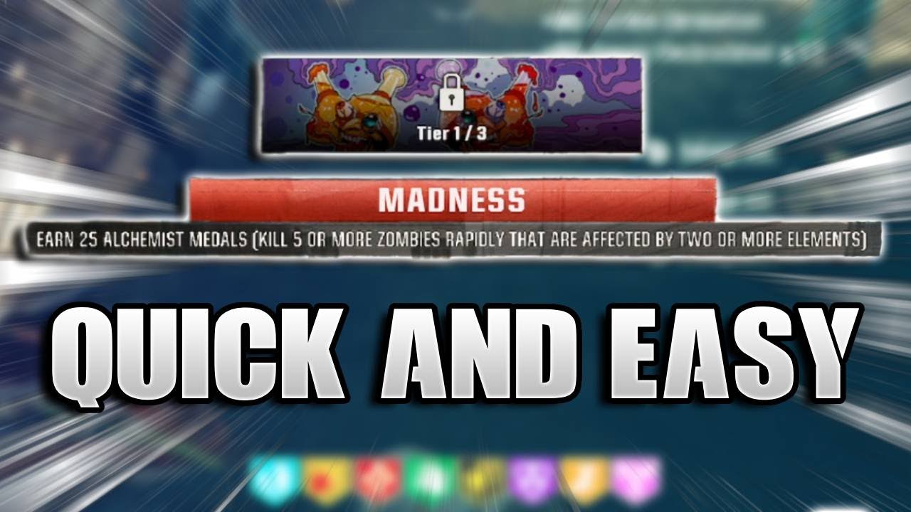 *NEW* Quick and EASY Madness Calling Card Guide | Call Of Duty Black ...