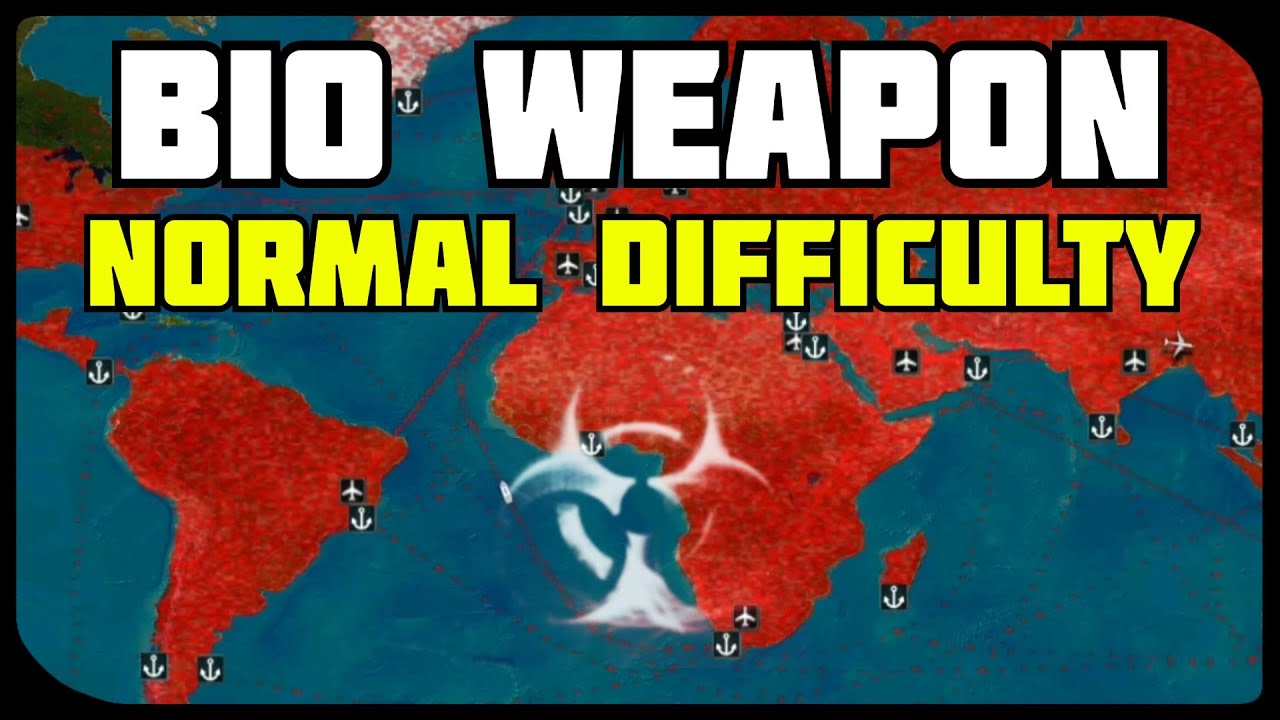 How to Beat Bio Weapon - Normal Mode in 2020 | Plague Inc. Bio Weapon ...