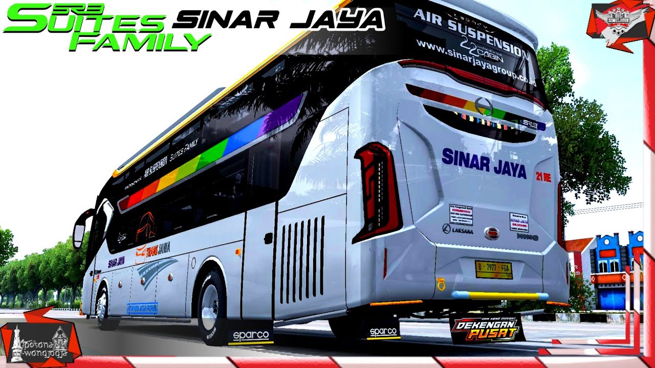 SINJAY SUITE CLASS | MOD BUSSID V4.0.4 | MOD KODENAME SR3 SINGLE GLASS ...