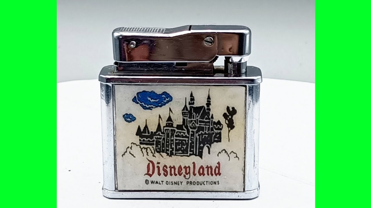 RARE Vintage Disneyland Walt Disney Productions Advertising Cigarette ...