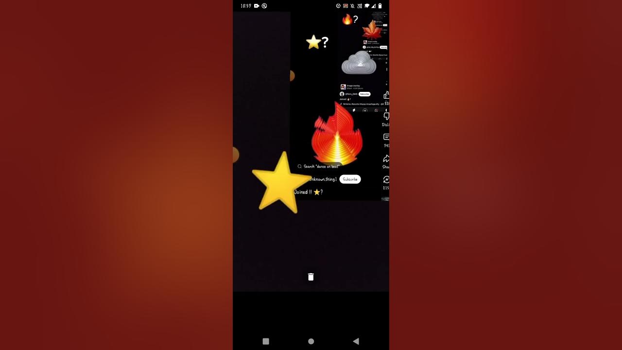 how to make overlay effect duet - YouTube