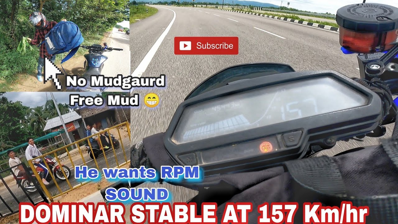 DOMINAR stays stable at 150+ / Best bike for long Rides . - YouTube