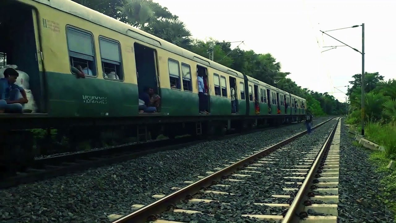 Indian Local Train I Local Rail Copyright free Video I Free2use I No ...