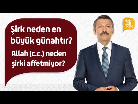 Şirk neden en büyük günahtır? Allah (c.c.) neden şirki affetmiyor? - Dr. Bayram Demirtaş