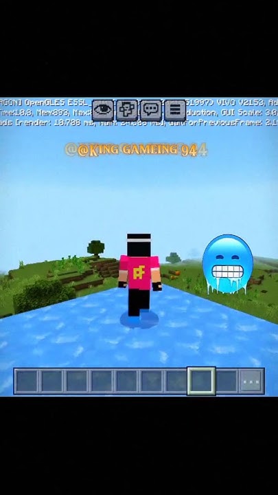 How to Create a Blue Ice Path Instantly in Minecraft | Command Block Tutorial #minecraft #shorts ...