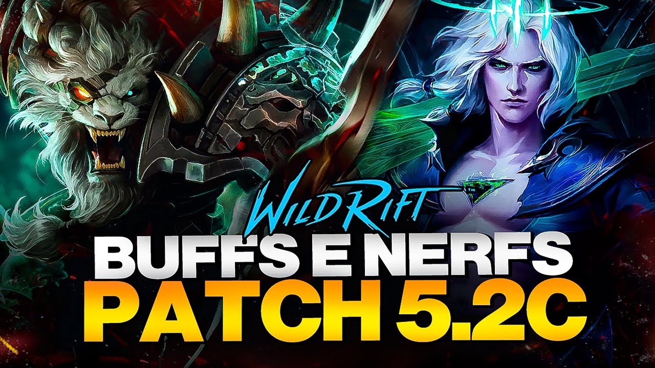 REWORK DO RENGAR E VIEGO NERFADO! BUFFS E NERFS PATCH 5.2C | WILD RIFT ...