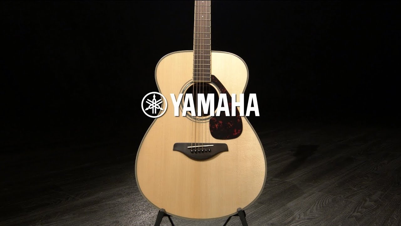 Yamaha FS830 Acoustic Guitar, Natural | Gear4music demo - YouTube